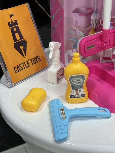 Детский набор уборка  11 шт Качество очень хороше Castletoys_uz