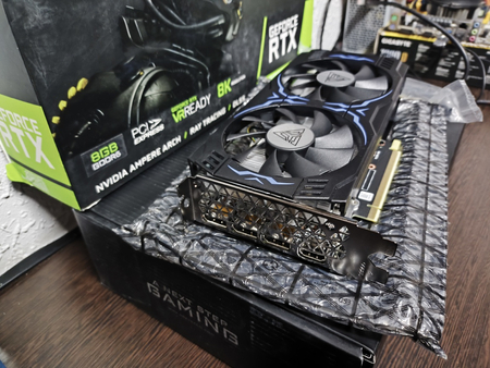 Новая! Arktek RTX3050 8Gb GDDR6