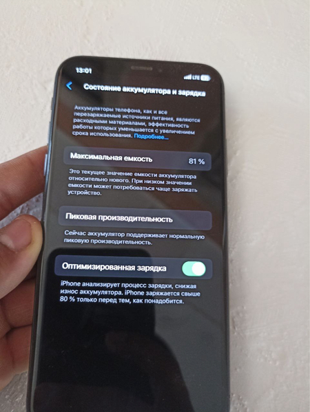 Iphone xs qora 64gb