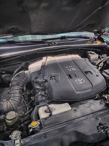 Замена масла на Toyota Prado 120 4L