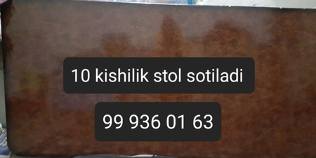 Stol sotiladi xolati yaxshi