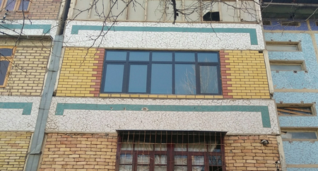Балконга облицовочный гишт терамиз кладка балкон кирпич