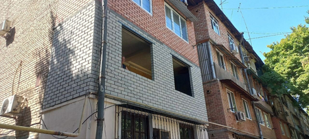 Balkonga gʻisht teramiz,kladka balkon.