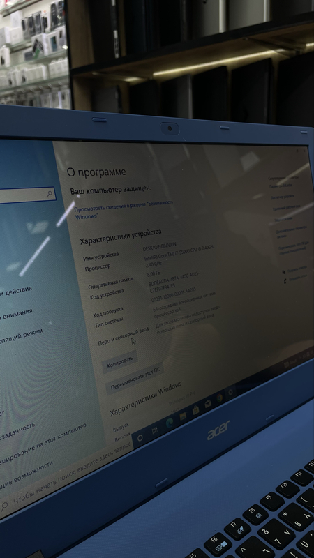 Sotiladi ! Acer Core i7, 1 Tr, ssd o’rnatilgan