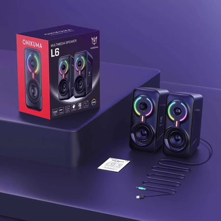 С ДОСТАВКОЙ! Компьютерная колонка Onikuma L6 с режимом BT5.0 и AUX
