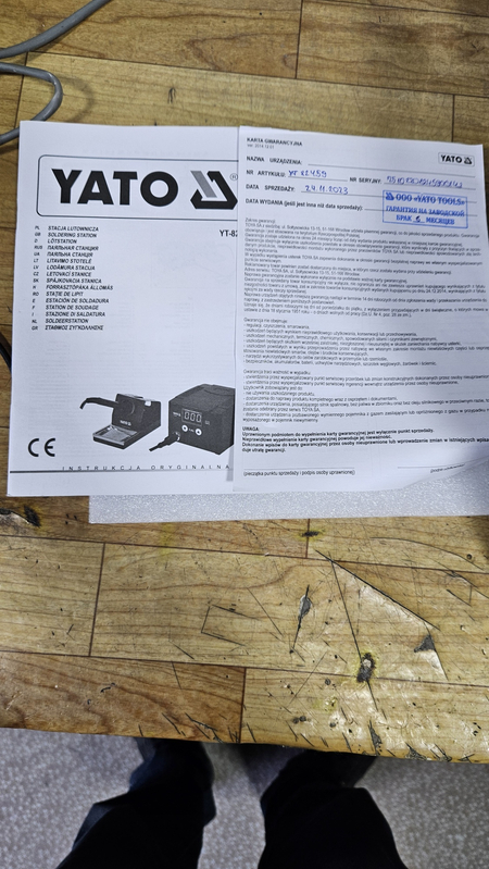 Продается высокоточный паяльный апарат  Yato Польша  новая .