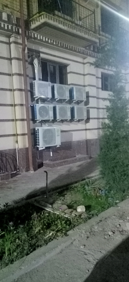 кондиционер установка