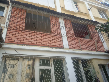 Kladka balkon. Reshotka