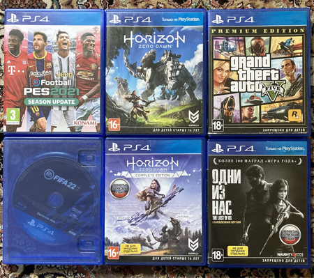 Диски для ps4