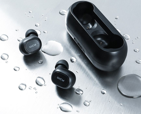 Беспроводные наушники Xiaomi QCY T1C TWS Black Доставка Гарантия