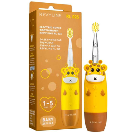 Электрическая звуковая зубная щётка Revyline RL 025 Baby,