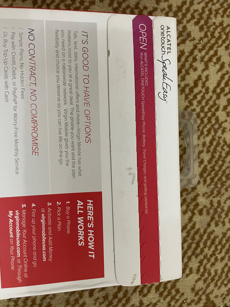 Продаётся new Alcatel original virgin mobile