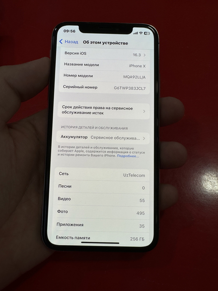 iPhone X 256gb