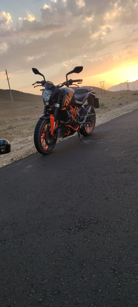 Duke ktm 390 kuba