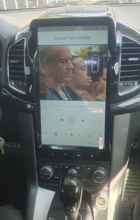 Kaptiva tesla monitor