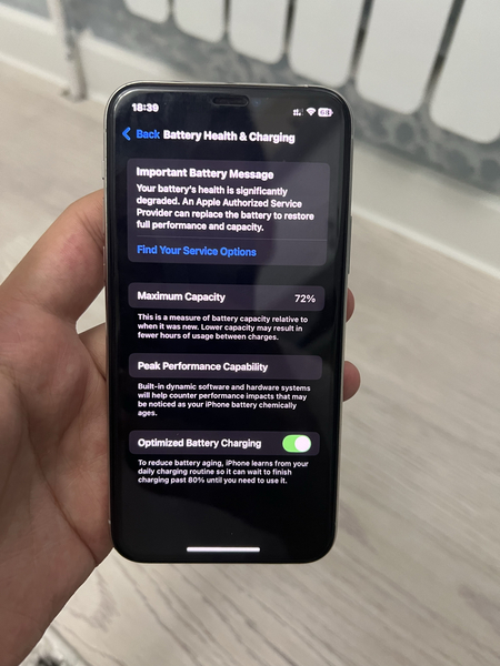 Iphone 11 pro  yomkist 72% xechqati alishmagan 256 gb lk karob dak yuq