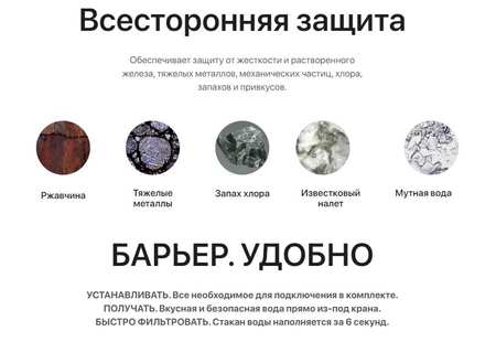 Фильтры для очистки воды БАРЬЕР