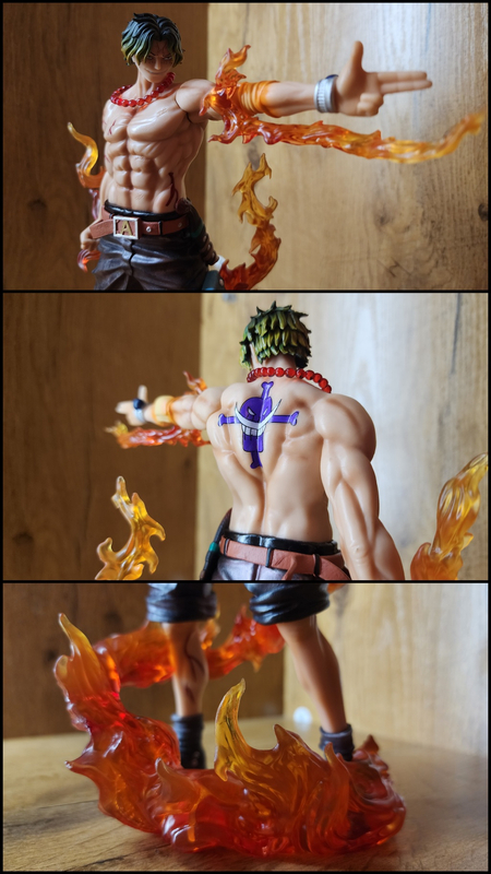 Фигурка Эйс из аниме Ван Пис / One Piece / Ace
•С коробкой и подсветк