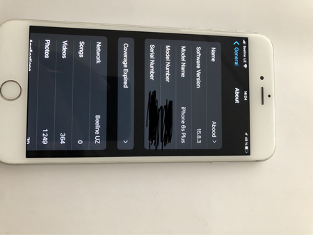 iPhone  6s Plus 108$ kami bor