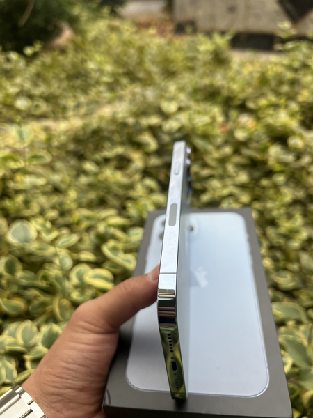 Iphone 13 pro max silver blue