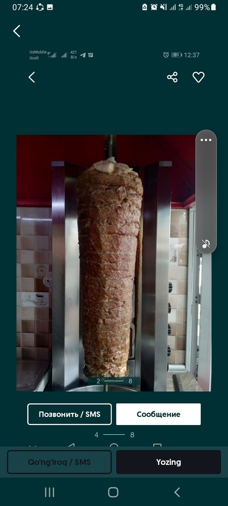 Fast food ga tayyor marinovka