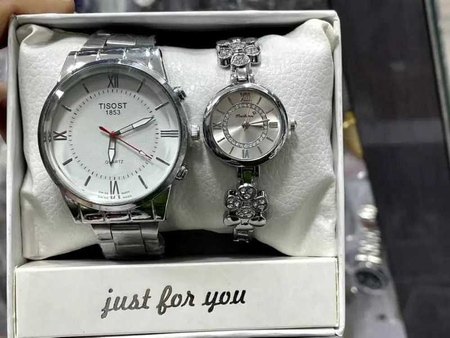 Quartz juftliklar uchun soat - 1 soat narxida 2 ta | Dostavka bepul