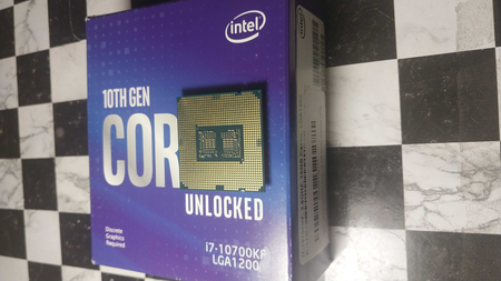 Процессор 10-го поколения Core i7 10700KF. Сокет LGA 1200. Box из США.