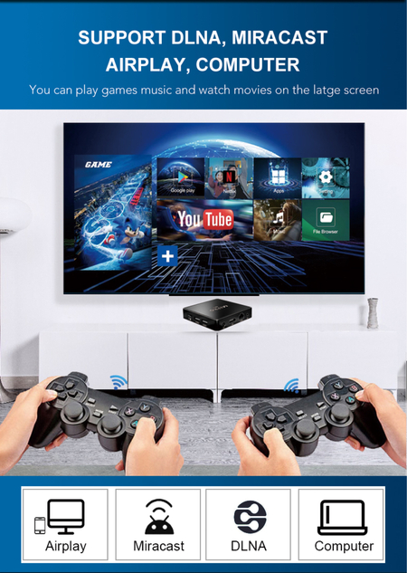 Игровая Smart tv приставка M8 Pro mini