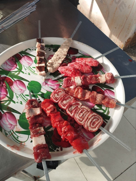 Shashlik kafelarga tayyor shashlik yetkazib beramiz