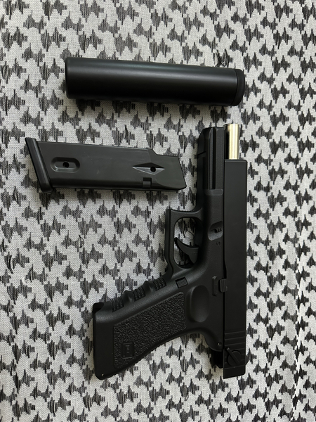 Pistolet glock q.1 ABS plastik
