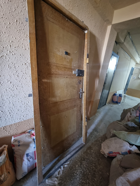 Железная входная дверь