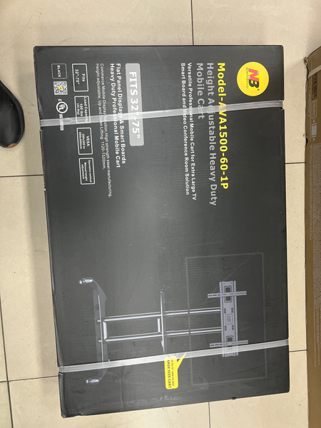 Кронштейн под тв с колёсиках NB 60-1P от 32 до 75