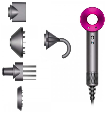 Фен Dyson HD07 Supersonic фуксия