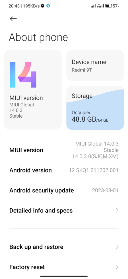 Redmi 9T Farg'onada