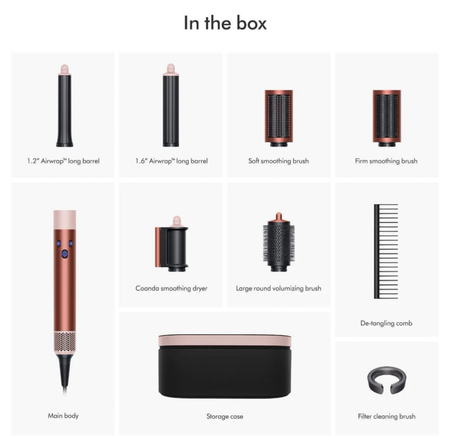 Dyson Airwrap™ Complete Long Diffuse Strawberry Bronze