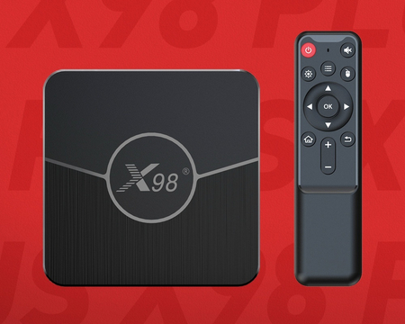 X98 Plus 4/32GB S905W2 лучше X96 Max tvbox твбокс приставка iptv