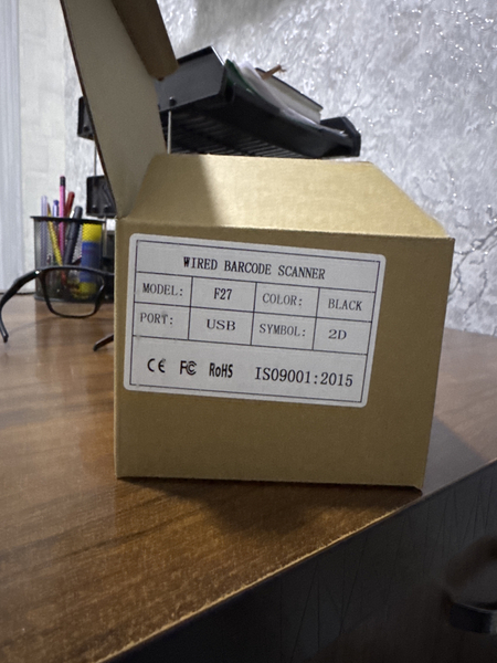 Сканер ко кодов 2D. Barcode scaner F27