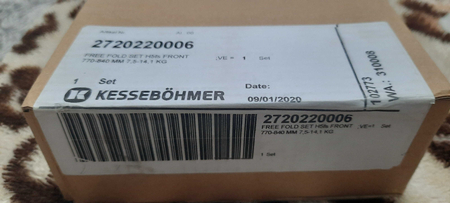 Складивающийся дверной механизм от Кессебемер / KESSEBÖHMER