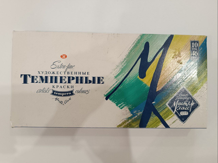 Tempera Kraskasi Nevskaya Palitra. Темперные краски Невская палитра