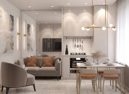 Новостройка, Центр, ЖК NRG Mirzo Ulugbek 1в2х/4/12  42 М², (Сайрам)