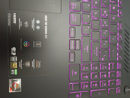 Asus Tuf Gaming A17