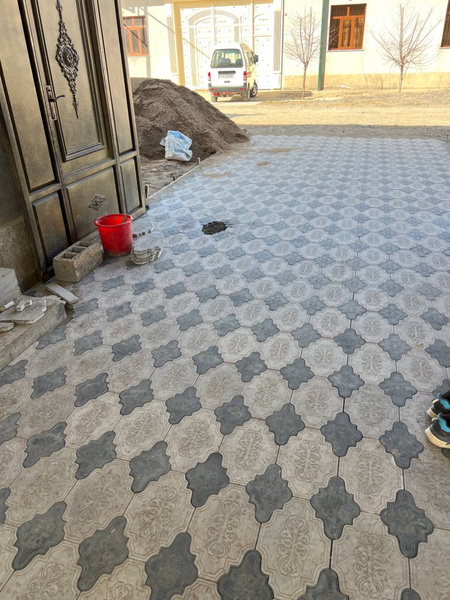Тратуарный плитки брусчатки