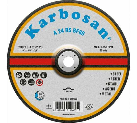 Диски (Круги) отрезные, абразив KARBOSAN  Турция