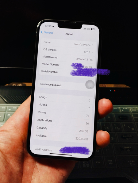 iPhone 13 Pro 256Gb KH/A 86%