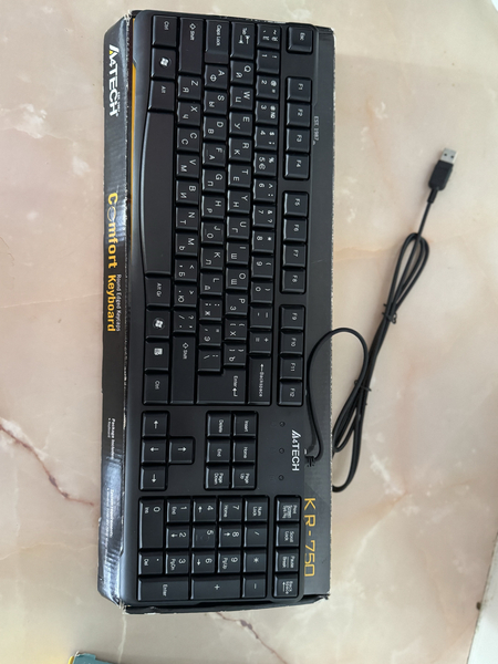Клавиатура A4Tech KK-3 USB Black