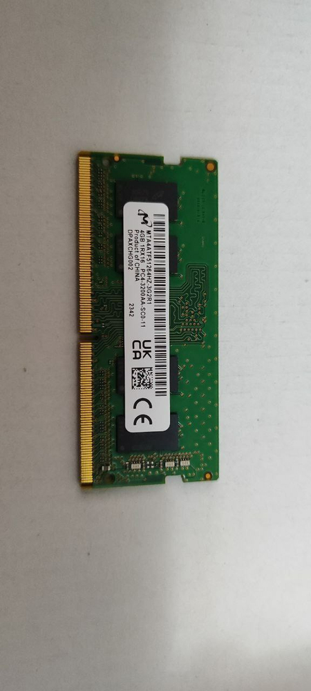 Оперативная память для ноутбука ddr4 4gb