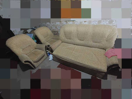 Диван и 2 кресла