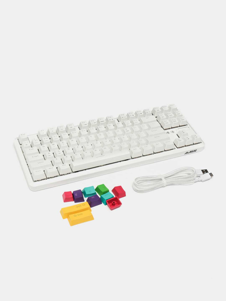 AJAZZ K870T BT 5.0 и Проводная Механическая Клавиатура, 87 клавиш