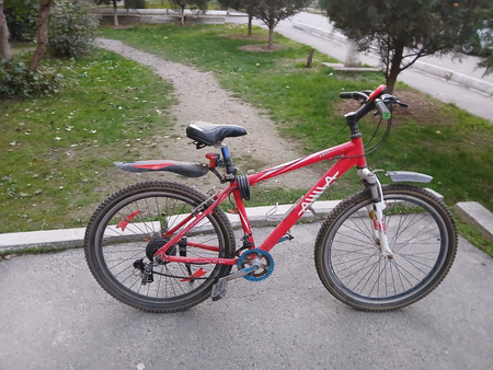 Velosped awa 16 qizil