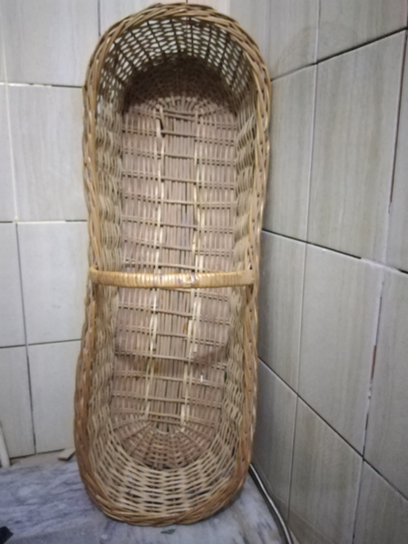 Большие плетенные корзины